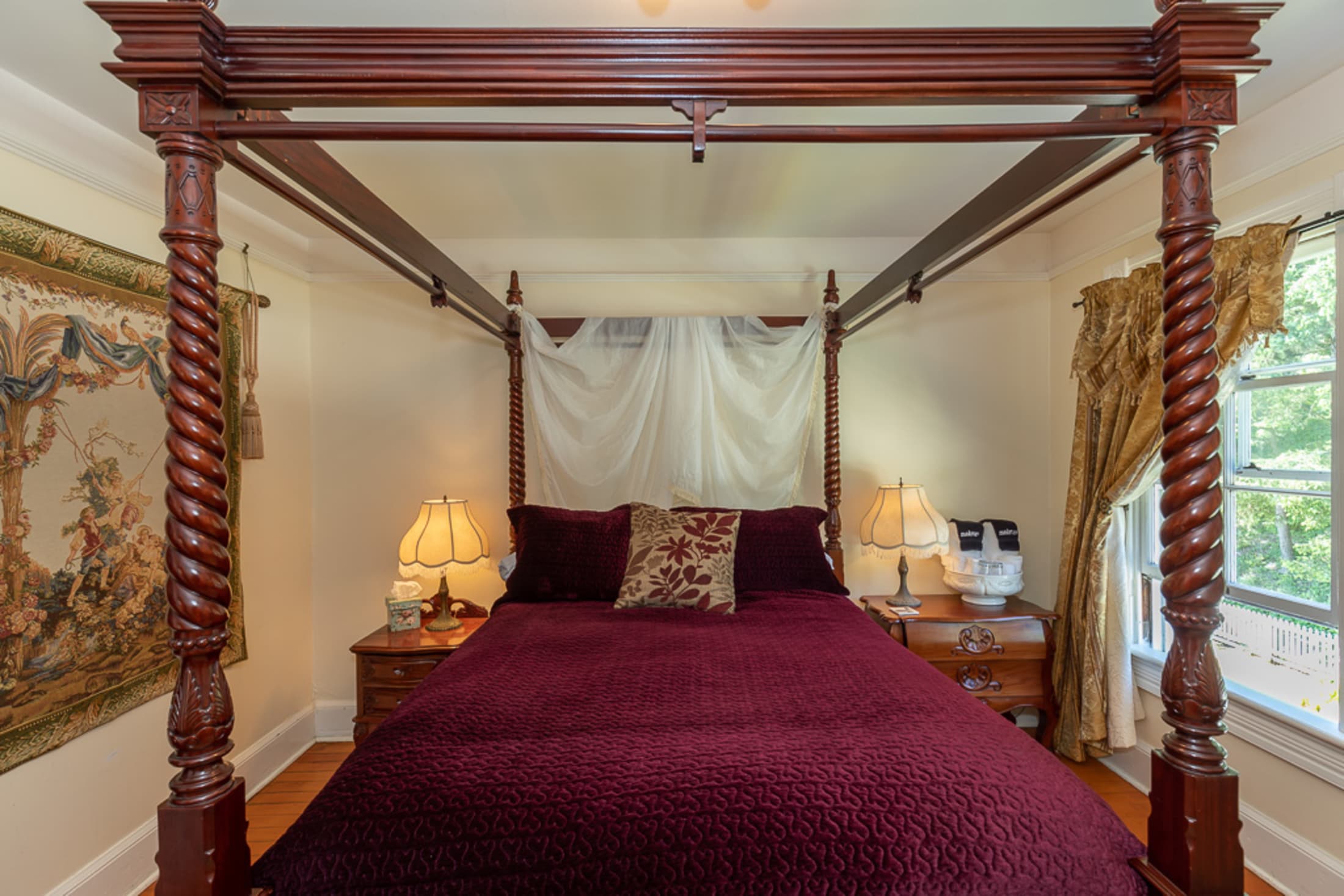 Accommodations at the Heceta Lighthouse Bed and Breakfast